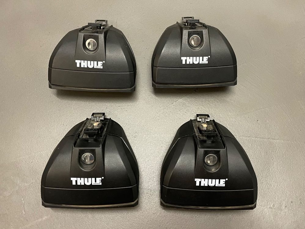 Thule Rapid System 753, Fuss für Fahrzeuge 4er-Pack, schwarz (Gebraucht ...