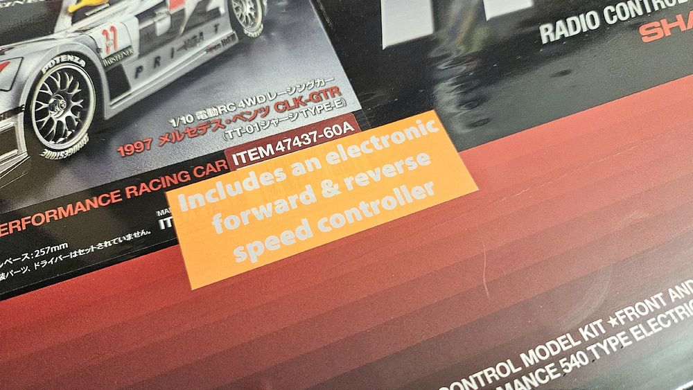 Tamiya Mercedes Benz CLK GTR 1997 TT-01 RC Car Bausatz 47437 | Kaufen ...