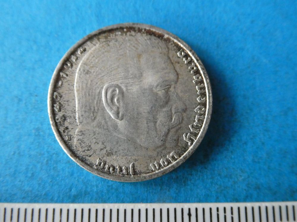 Dt. Reich 1938 B, 2 Reichsmark - Silber | Kaufen auf Ricardo