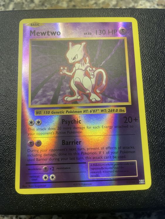 Pokemon Mewtwo Holo Evolutions 2016 rare 51/108 EN (Neu (gemäss ...