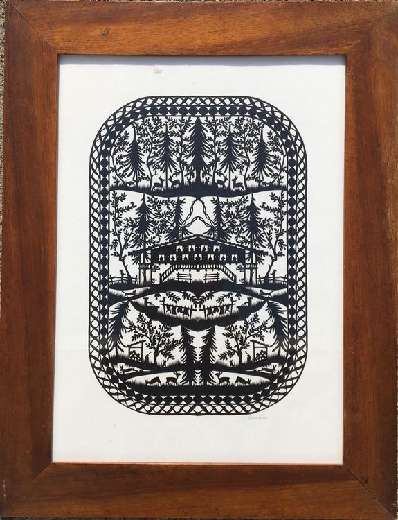 Scherenschnitt von L.Schneider | Kaufen auf Ricardo