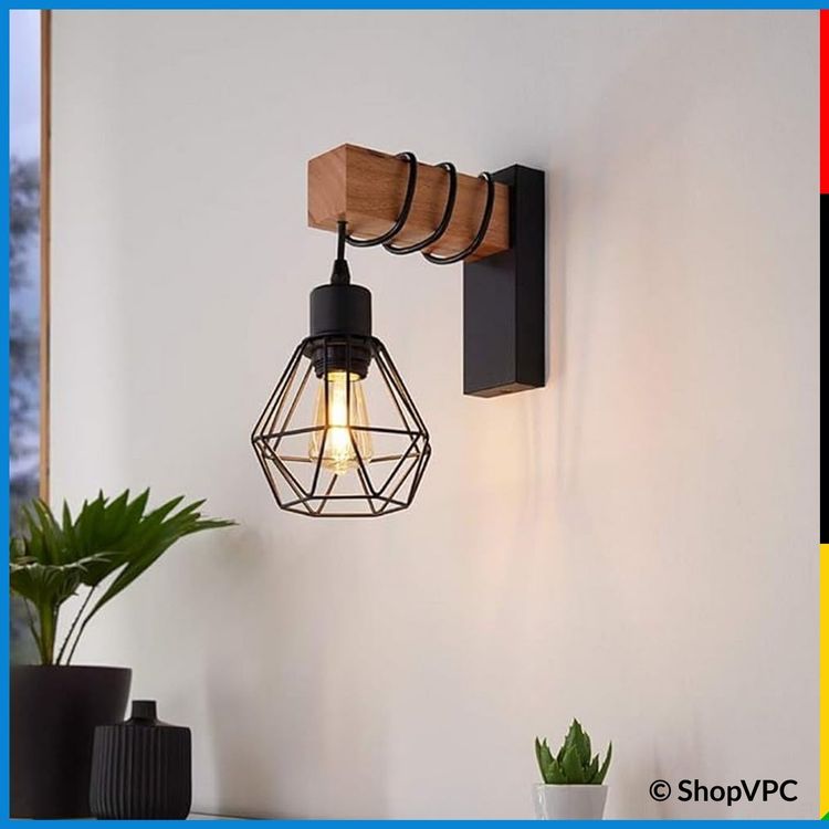 Spannende Wandlampe Industrial Style Fotos