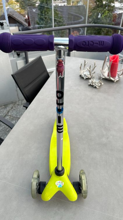 Wie neu! Micro Mini Kickboard mit LED Reifen, 3 in 1 (Neu (gemäss ...