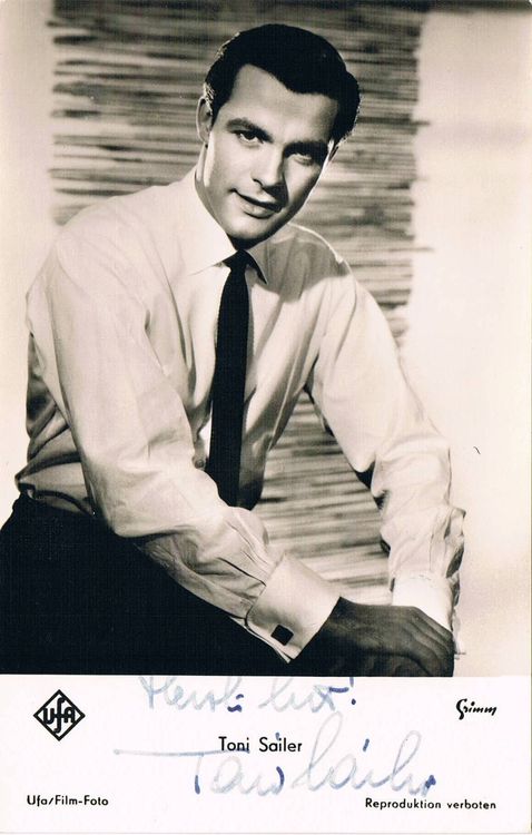 Toni Sailer 1935-2009 Autogramm signiert Vintage Foto 9x14cm | Kaufen auf Ricardo