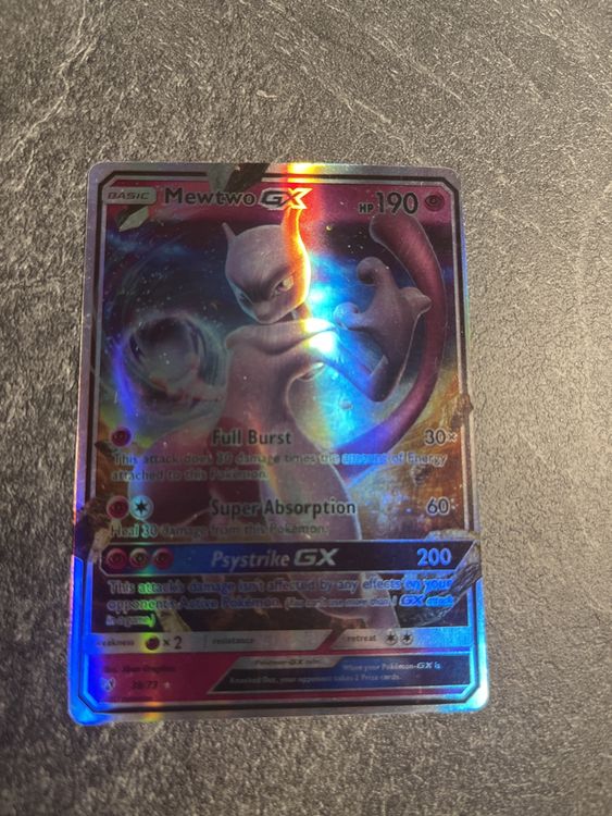Pokémon BASIC Mewtwo GX 2017 (Gebraucht) in Oberdorf SO für CHF 1 – mit ...