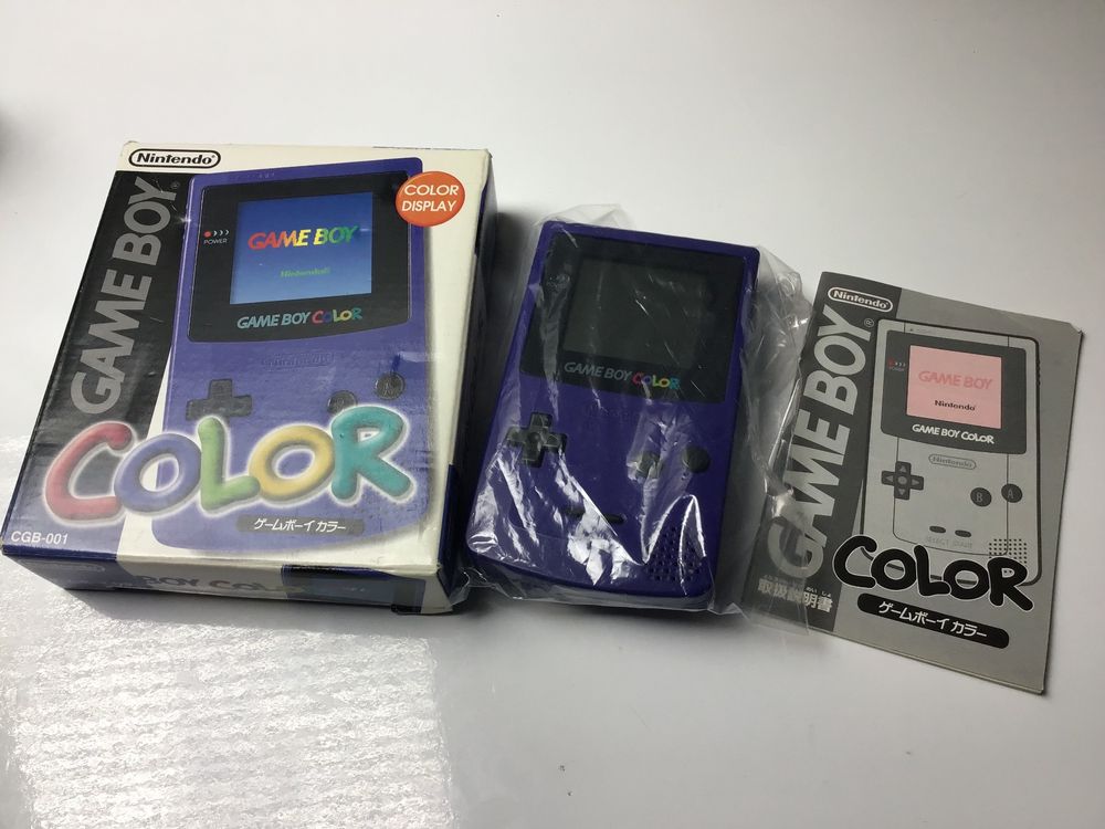 Nintendo "GAME BOY COLOR" 1998 mit OVP und Game Tetris | Kaufen auf Ricardo