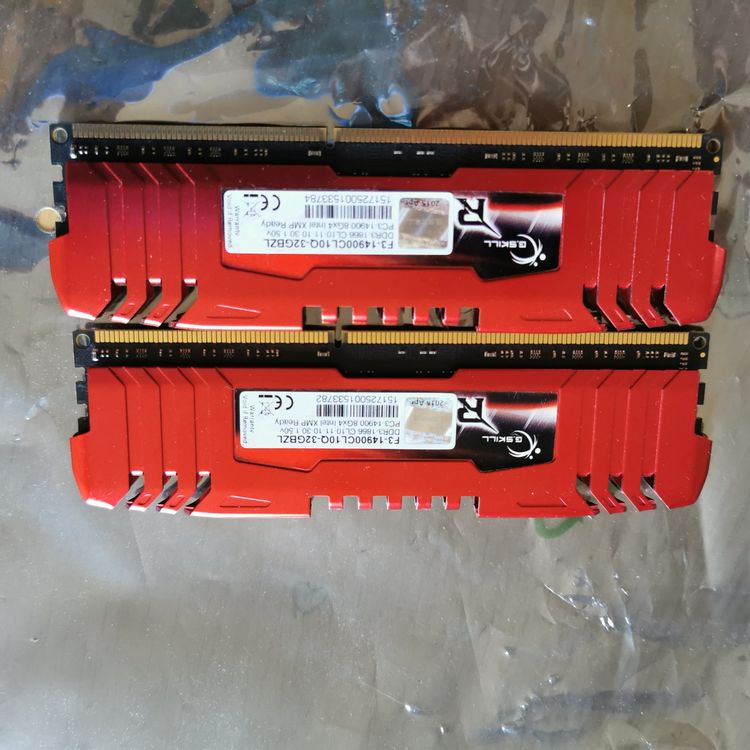 GSkill DDR3 8 GB mal 2 1866 Rot - XMP - 16 GB zusammen (Gebraucht) in Dürrenroth für CHF 39 ...
