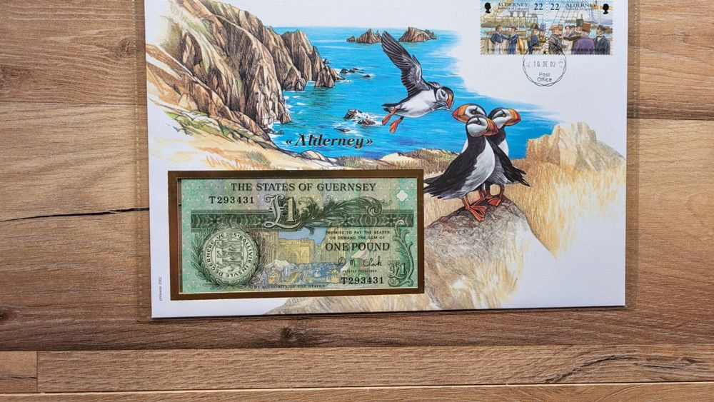 Banknotenbrief Alderney (Neu und originalverpackt) in Vilters für CHF 3.6 – mit Lieferung auf ...