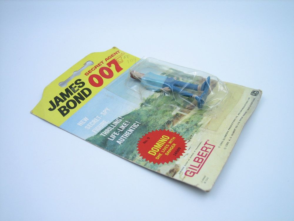 Original James Bond 007 Figur DOMINO Gilbert 1965 (Gebraucht) in für ...