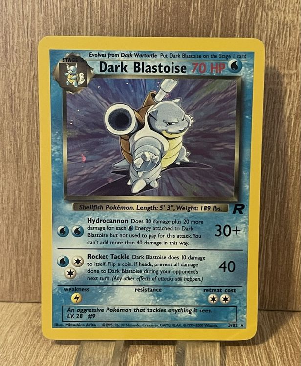 Dark Blastoise Holo Team Rocket (Gebraucht) in Schaffhausen für CHF 80 ...