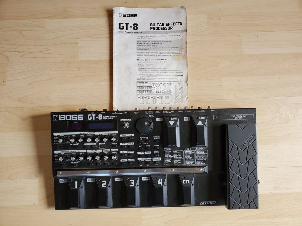 Roland Boss GT8 guitar effects | Kaufen auf Ricardo