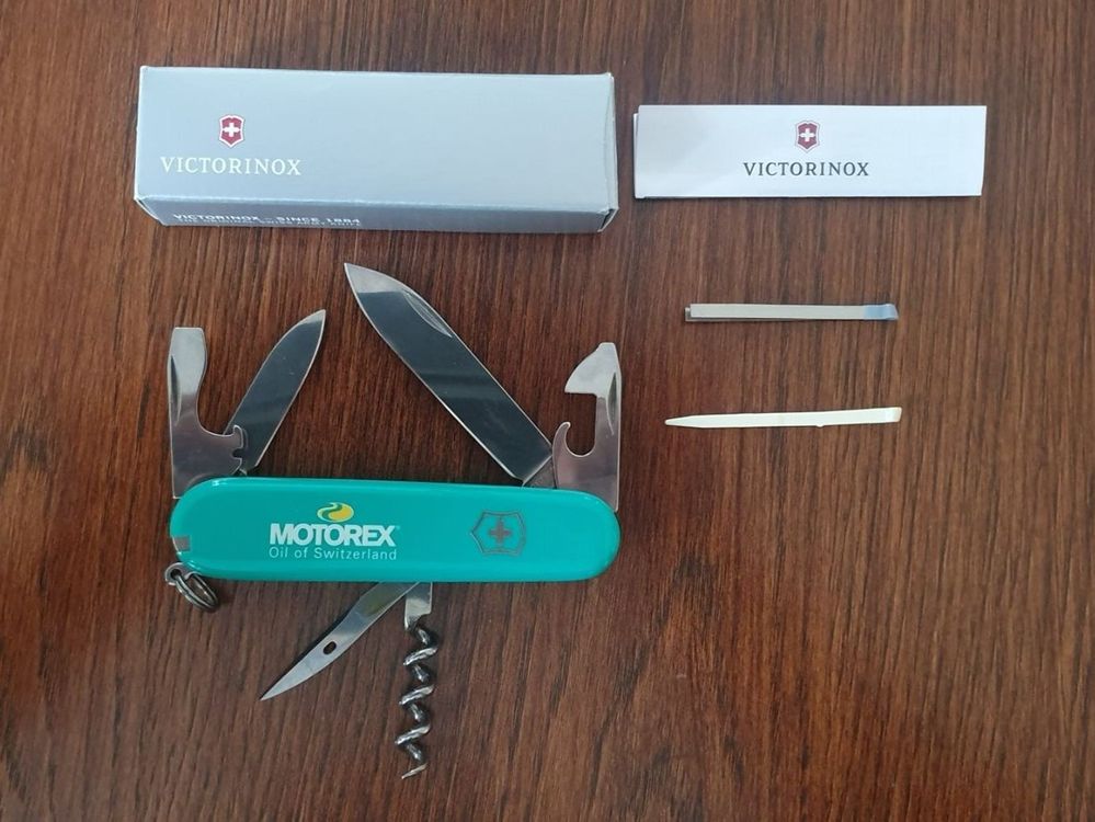 Victorinox Sackmesser MOTOREX oil of Switzerland (Neu (gemäss ...