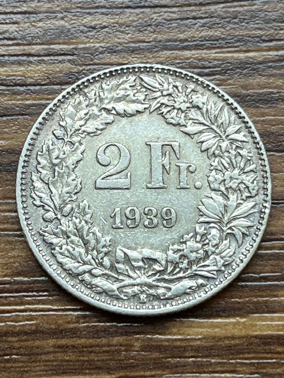 2 Franken 1939 | Kaufen auf Ricardo
