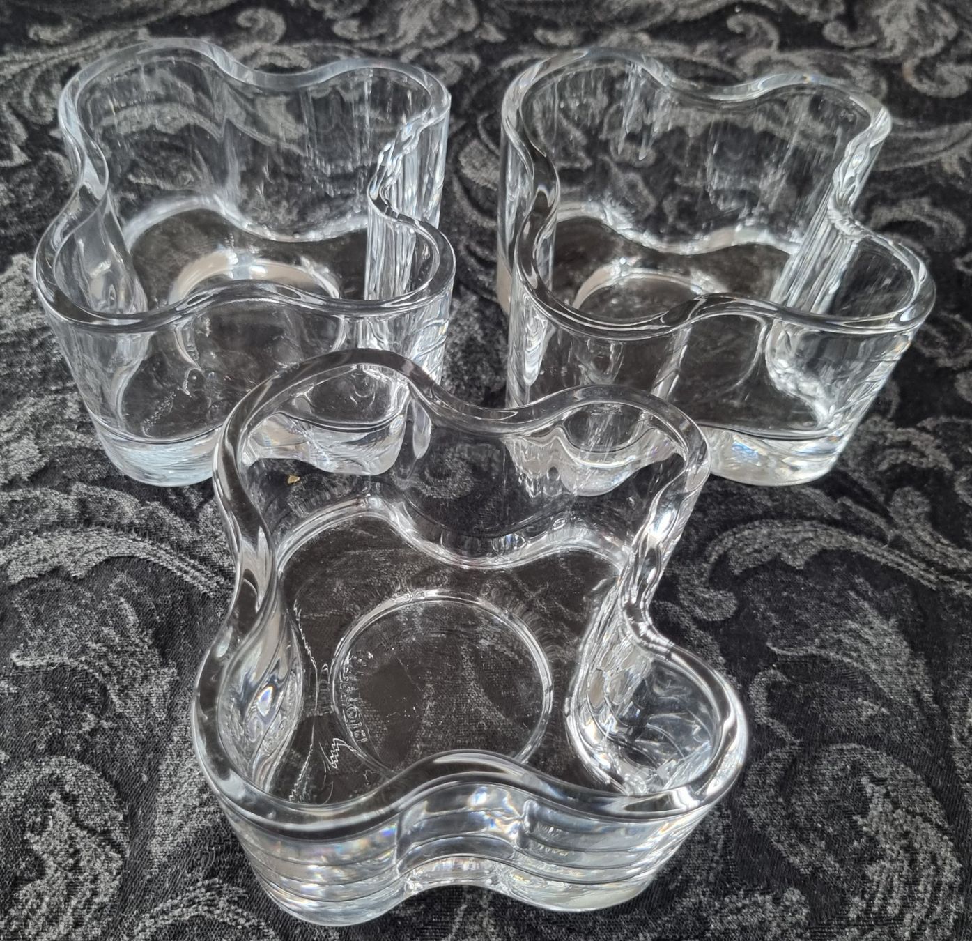 Littala Alvar Aalto, 3 porte bougie (photophore) (D'occasion) à Grand ...