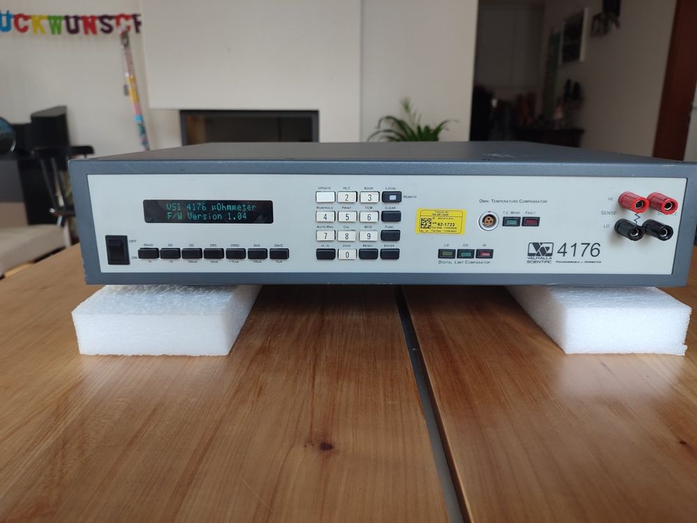 Valhalla Scientific 4176 micro milli Ohm Meter (Gebraucht) in Wetzikon ...