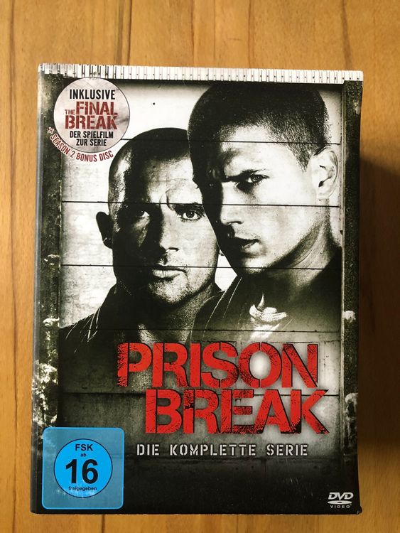 DVD Prison Break Die komplette Serie inkl. Final Break Film (Gebraucht ...