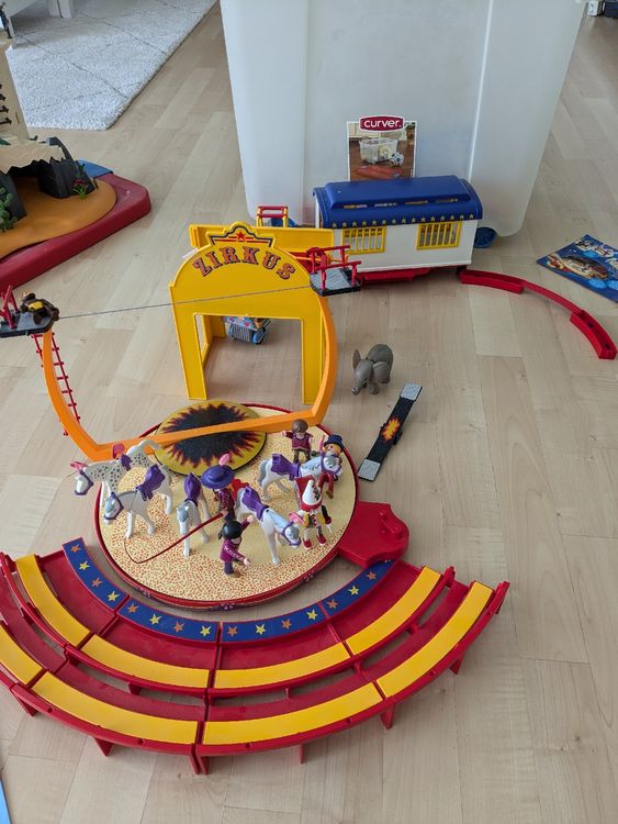 Playmobil Zirkus mit viel Zubehör & Figuren! | Kaufen auf Ricardo