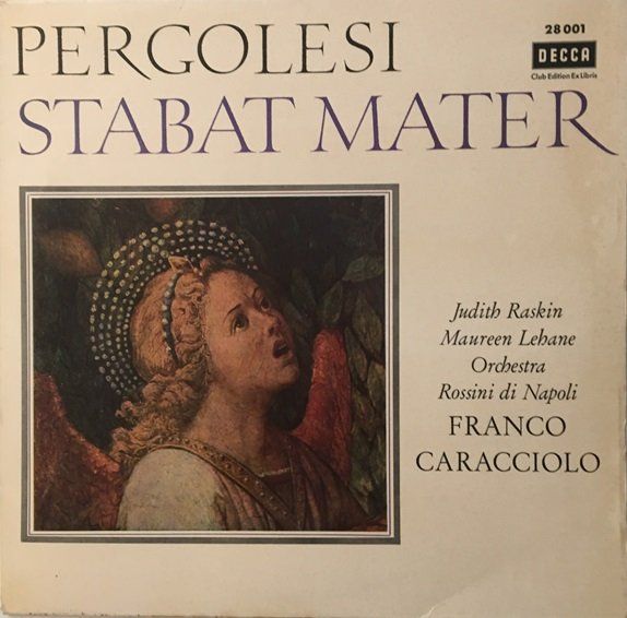 Pergolesi – Stabat Mater (LP) (Gebraucht) in Grüningen für CHF 5 – mit Lieferung auf Ricardo kaufen