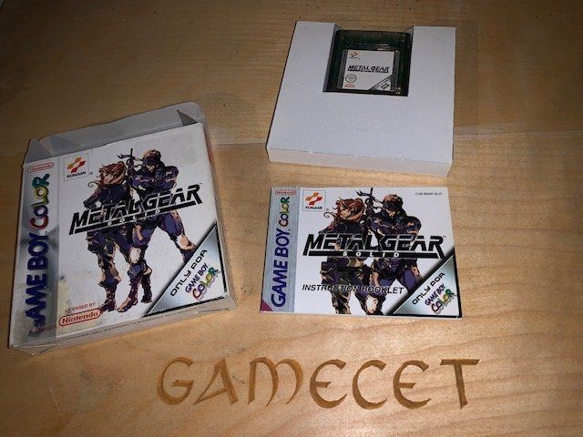 Metal Gear Solid Nintendo Gameboy Color GB GBC Konami CIB | Kaufen auf ...