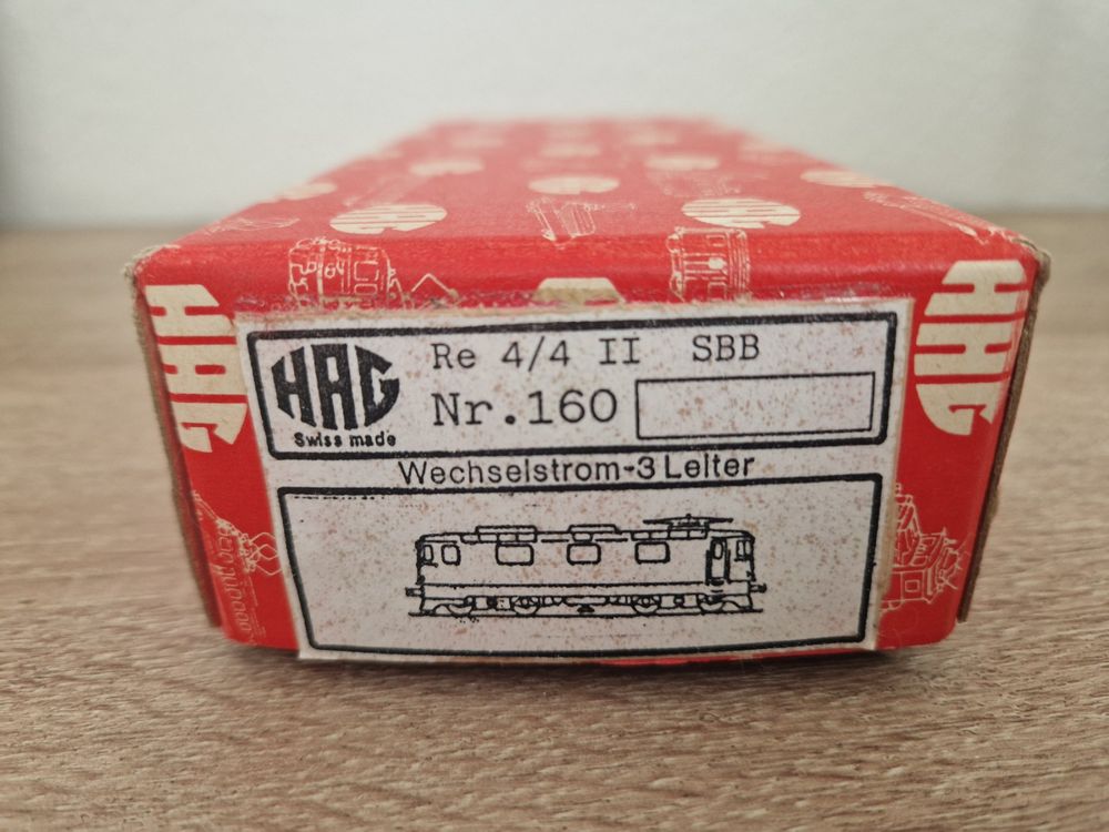 Hag 160 E-Lok Re 4/4 II SBB H0 (Gebraucht) in St-Aubin-Sauges für CHF 109 – mit Lieferung auf ...