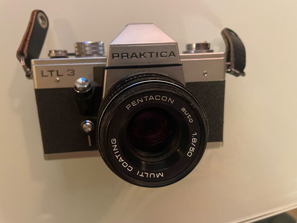 Praktica LTL 3 Analog Kamera mit Pentacon auto f1.8 50mm (Gebraucht) in ...