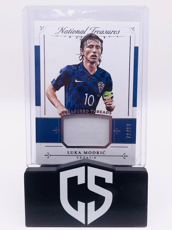 2018 Panini National Treasure Luka Modric /99 Player Worn (Gebraucht ...