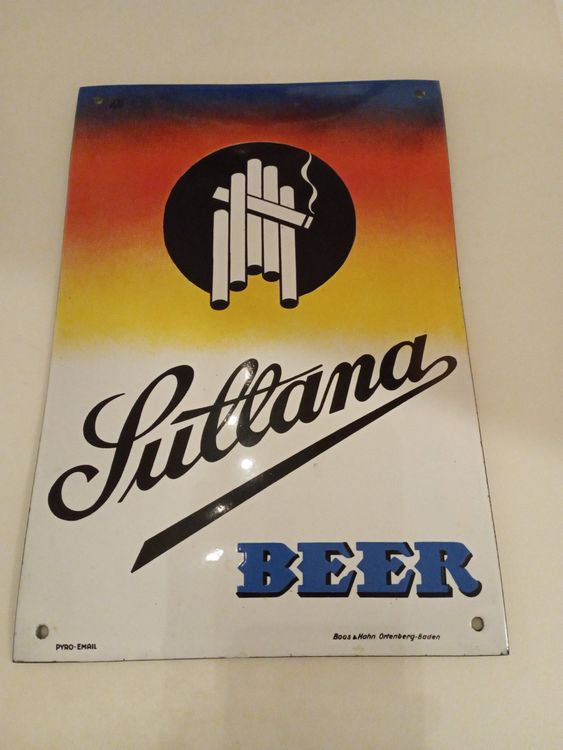 Emailschild Sulana Beer (Gebraucht) in Basel für CHF 807 – nur Abholung ...