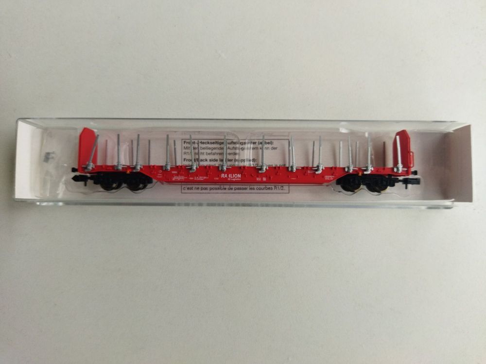 Rungenwagen Typ Rnoos "Railion" der DB von Fleischmann (Neu und originalverpackt) in La Chaux-de ...