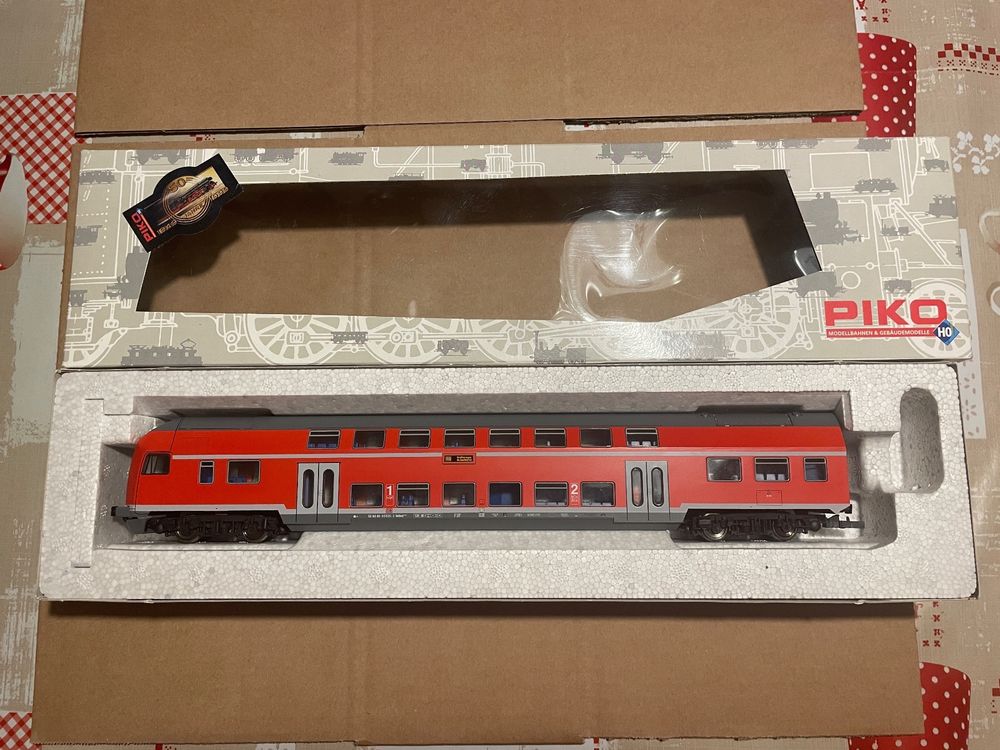 H0 Piko 53111 Doppelstock-Steuerwagen in OVP | Kaufen auf Ricardo