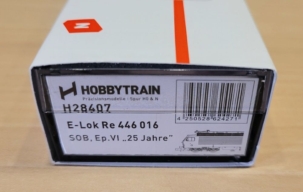 Hobbytrain H28407 SOB Re 446 "25 Jahre Voralpen-Express" N (Neu und ...