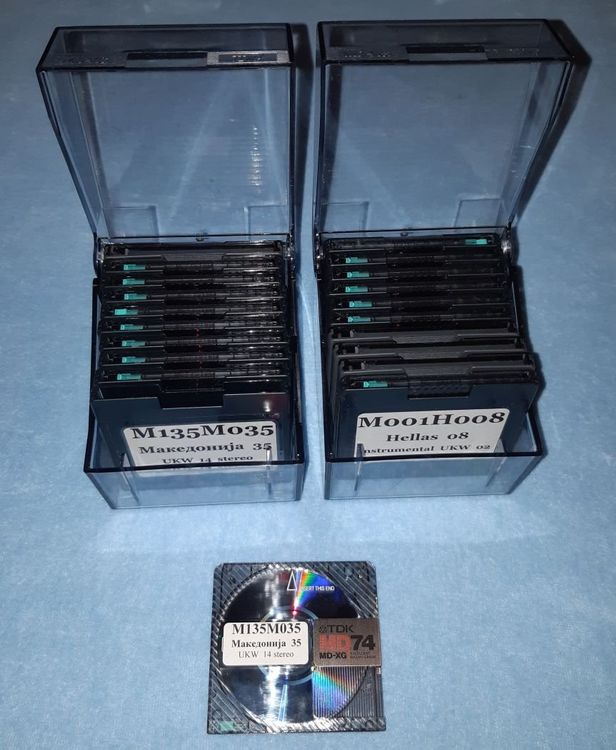Mini-Disc Set à 59 Stk. (Gebraucht) in Schaffhausen für CHF 91 – mit ...