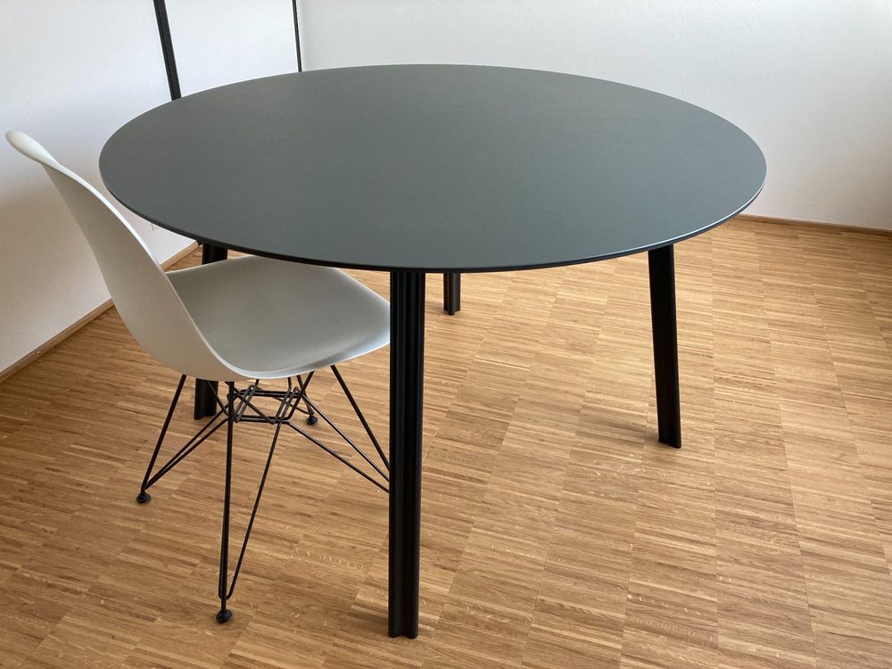 Tisch Linoleum rund 120 cm | Kaufen auf Ricardo