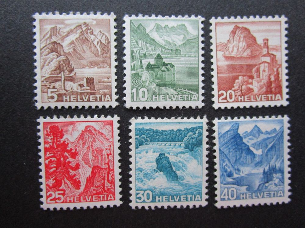 1948: Landschaftsbilder ** Kat 60.- (Gebraucht) in Rubigen für CHF 2.5 – mit Lieferung auf ...