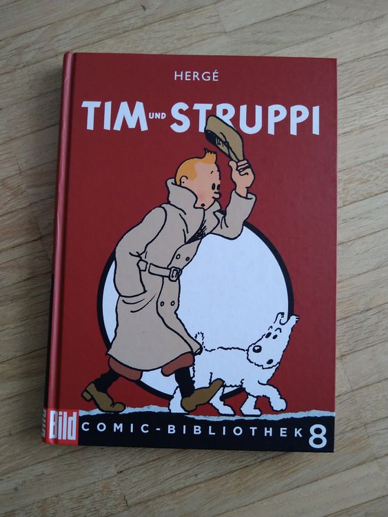 Tim und Struppi - Bild Comic-Bibliothek 8 - mit 3 Abenteuern (Gebraucht ...