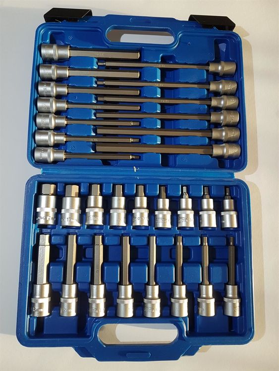 Inbus Lang 1/2 Zoll Set Steckschlüssel (Neu und originalverpackt) in ...