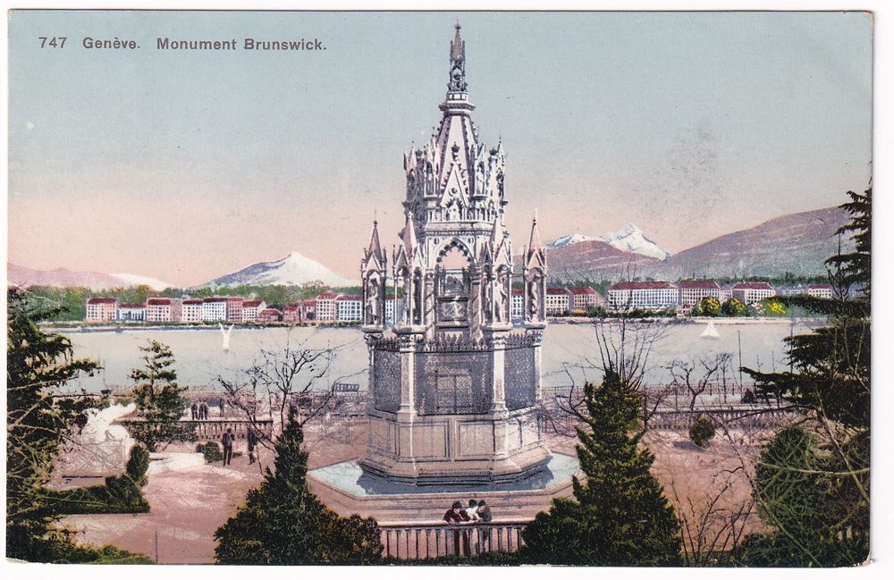 Genève. Monument Brunswick. 747 | Kaufen auf Ricardo