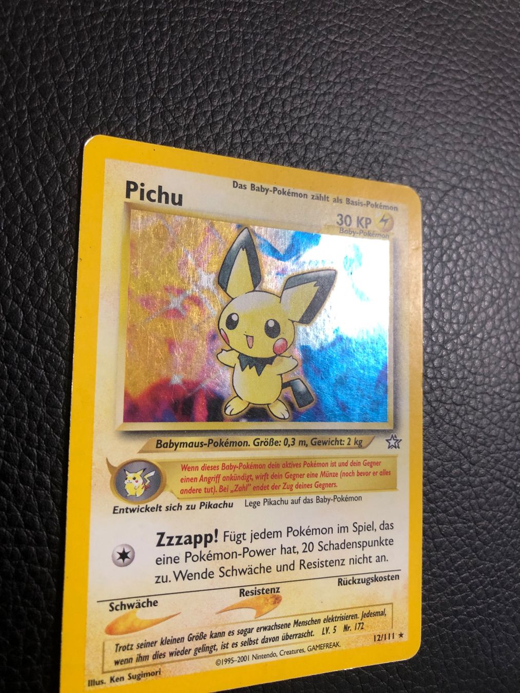 Neo Genesis Pichu Holo 12/111 DE Ab 1 (Gebraucht) in Paradiso für CHF ...