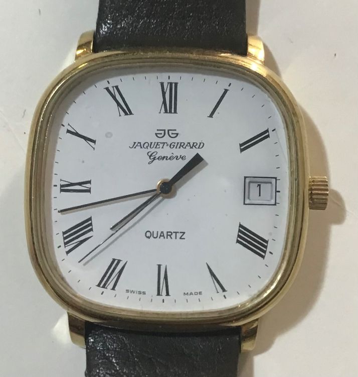 Jaquet-Girard Quartz Armbanduhr (Gebraucht) in für CHF 15 – mit ...