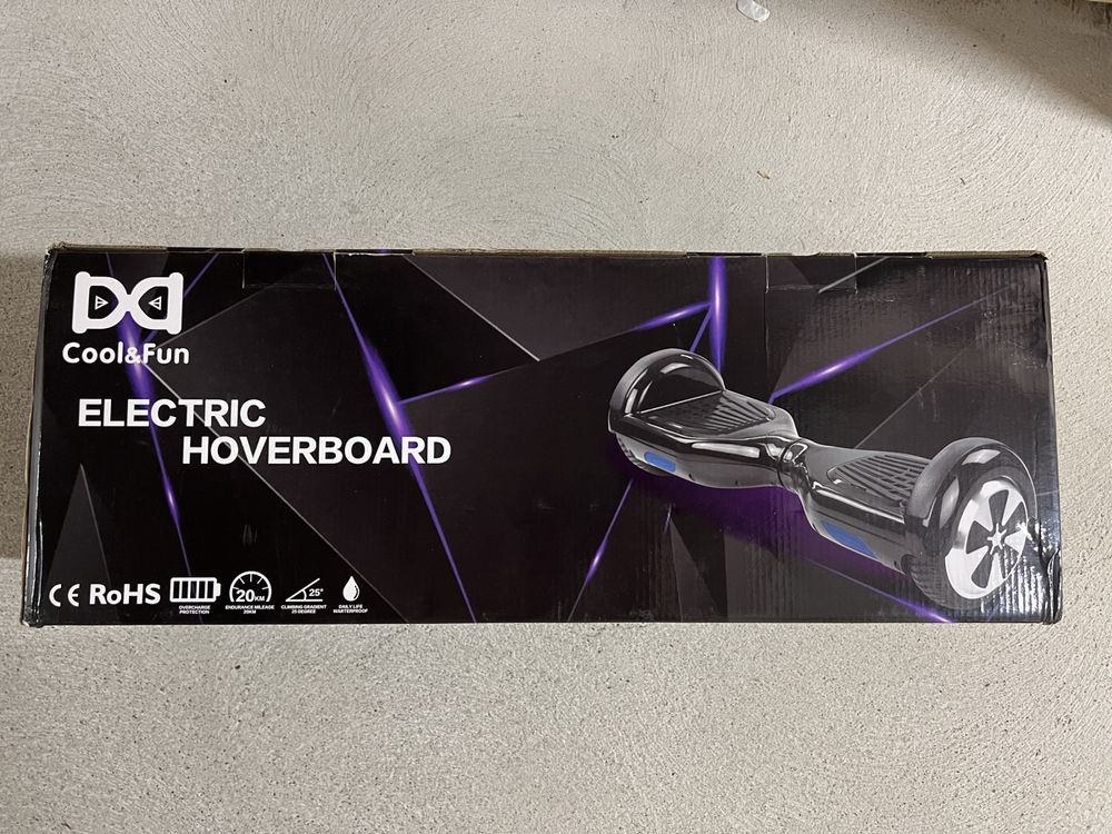 Cool&Fun Electric Hoverboard, Smart Scooter, Schwarz! (Neu (gemäss ...