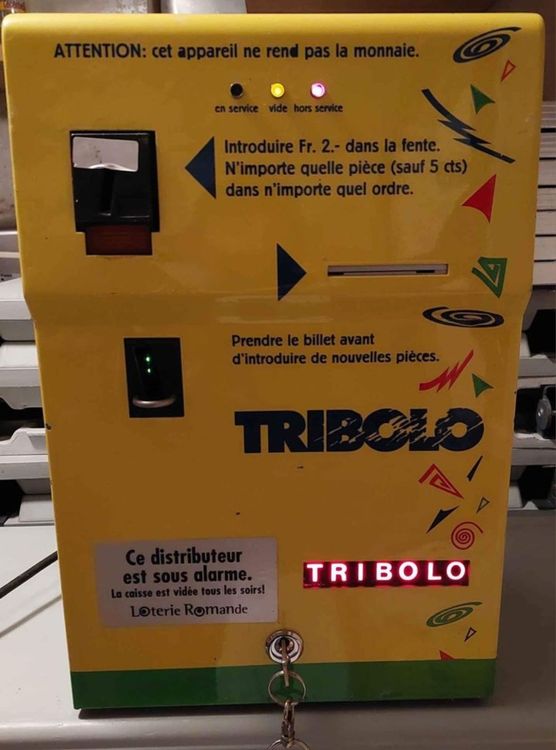 Distributeur TRIBOLO vintage Loterie Romande (Gebraucht) in Chailly ...