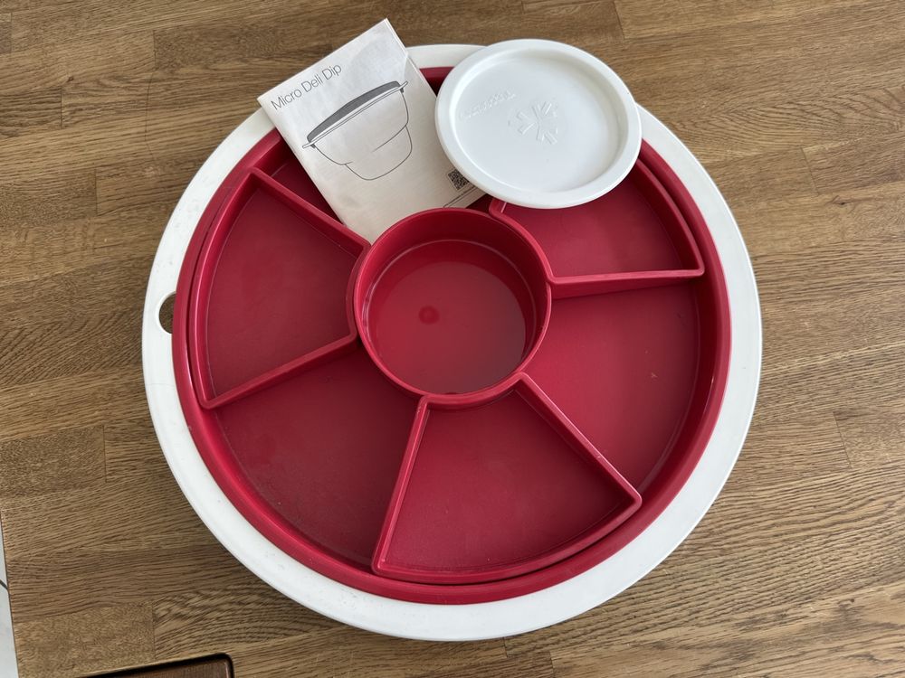 Tupperware Servierschale Micro Del Di, Drehplatte, neu (Neu (gemäss Beschreibung)) in Krauchthal ...