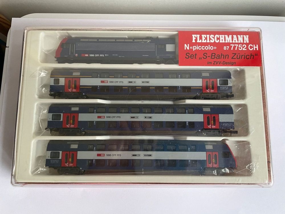 Fleischmann N Set "S-Bahn Zürich" 87 7752 CH (Gebraucht) in Olten für CHF 325 – mit Lieferung ...