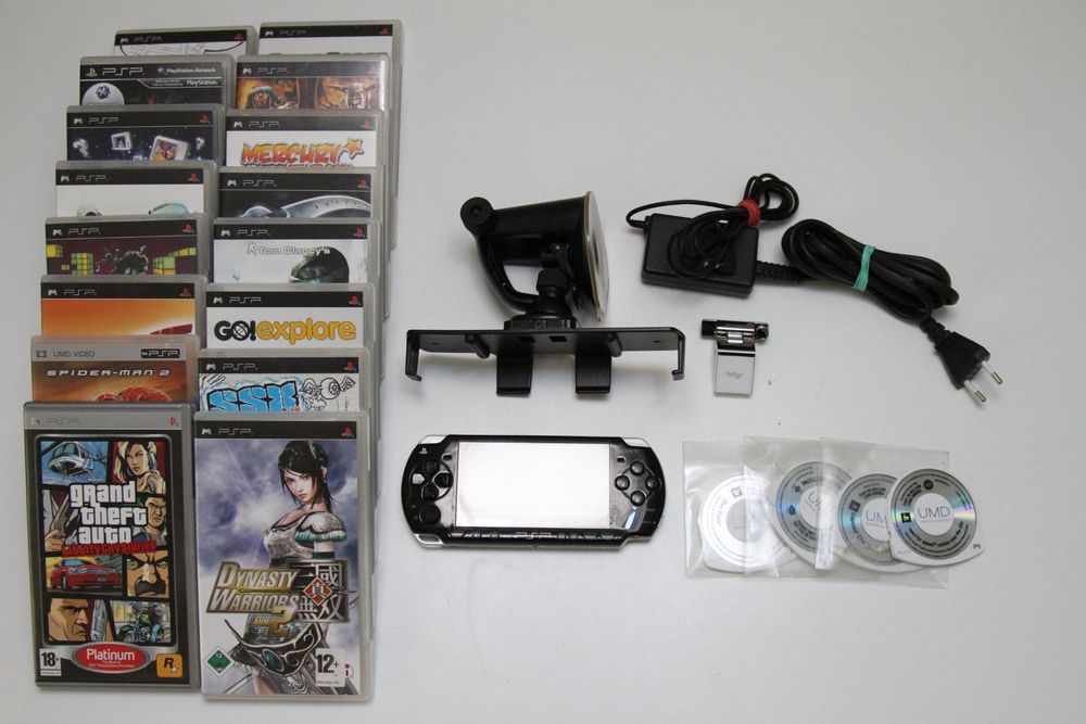 Sony PSP mit Spielen (Gebraucht) in Basel für CHF 149 – mit Lieferung auf Ricardo kaufen