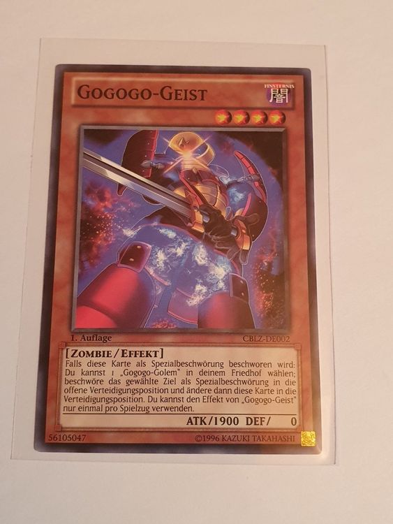 Gogogo Geist Yugioh 1. Auflage Karte TCG (Gebraucht) in Oberdorf BL für ...