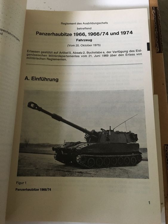 Panzerhaubitzen Anleitung für Panzermechaniker | Kaufen auf Ricardo