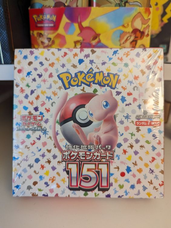 Pokémon 151 Display/ Booster box - JP (Neu und originalverpackt) in ...