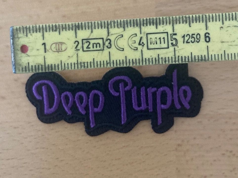 Deep Purple Mini Patch Sticker Aufnäher Metal Rock Band (Neu (gemäss ...