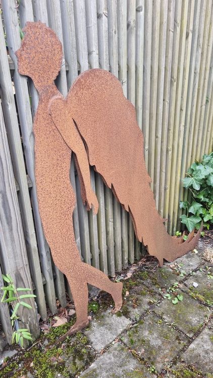 Faszinierend Engel Aus Metall Fur Den Garten Bild