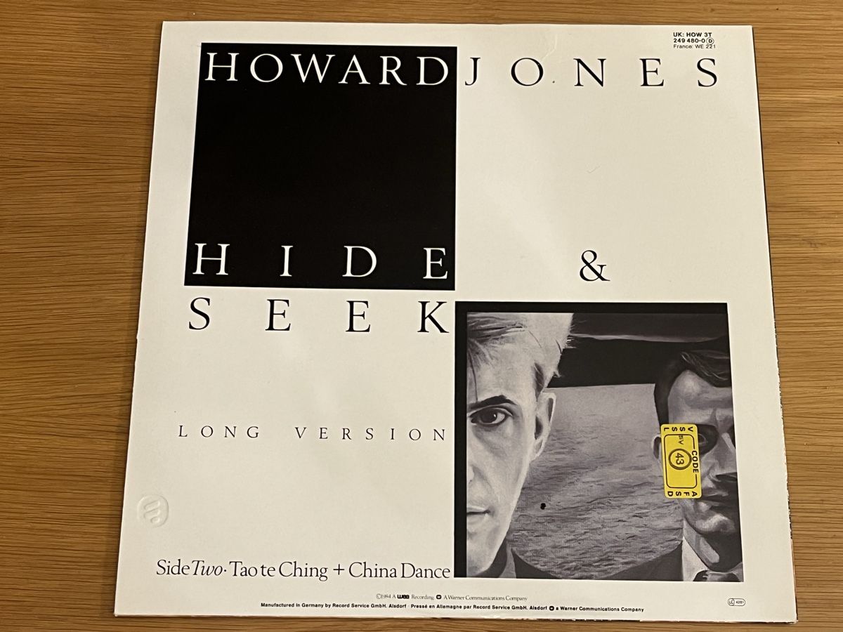Howard Jones Hide and seek (Long Version) Maxi (Gebraucht) in Basel für ...