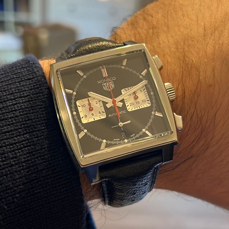 Erstaunlich Tag Heuer Monaco Gebraucht Ebenbild